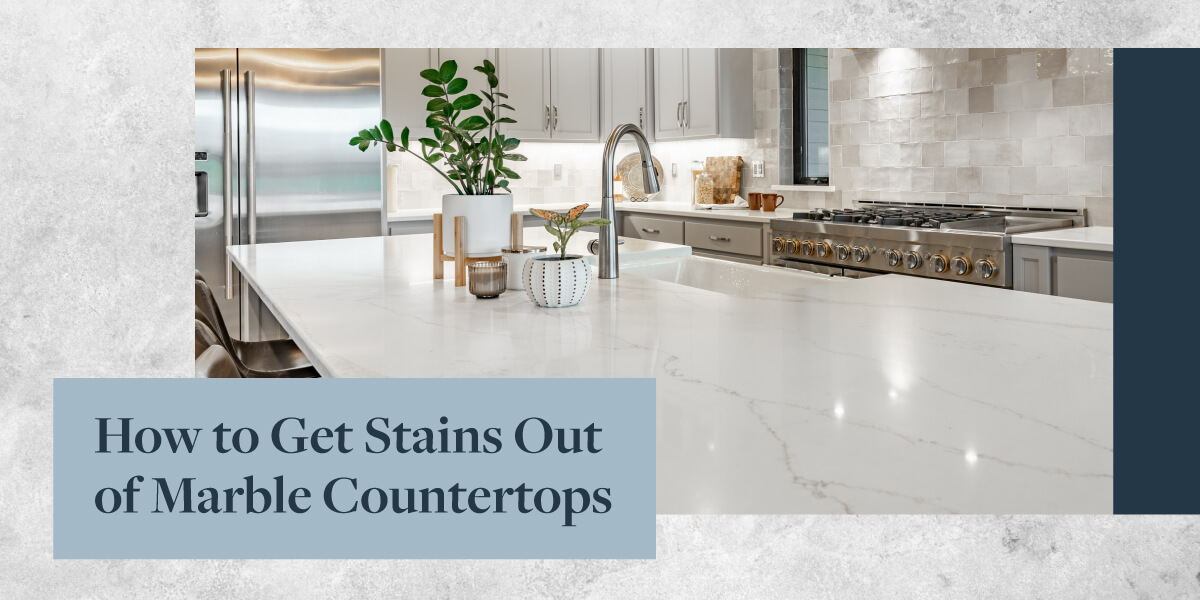 How to Get Stains Out of Marble Countertops - Modul Marble